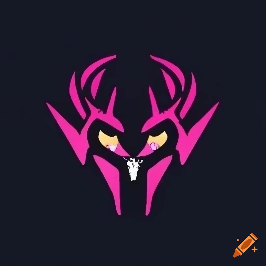 Cute punk gaming logo