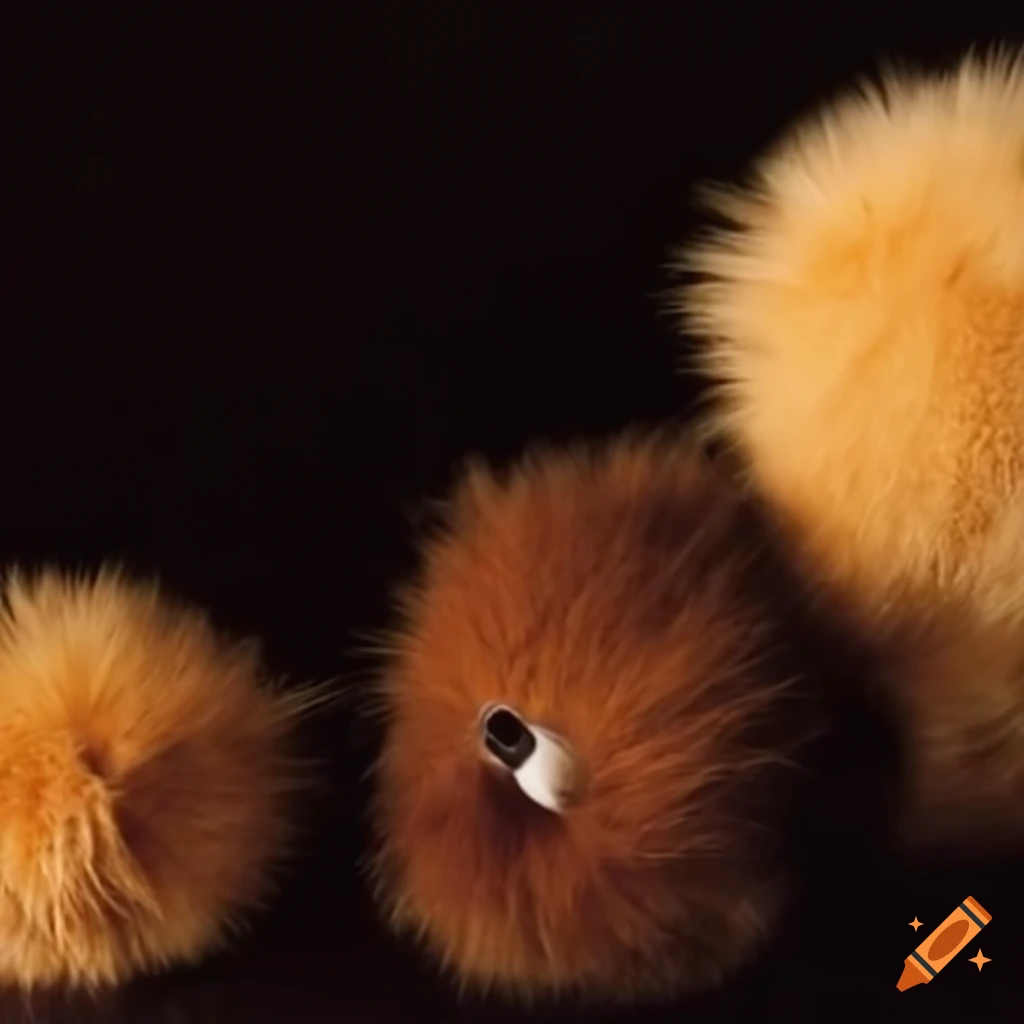 Poster of 'the trouble with tribbles' on Craiyon