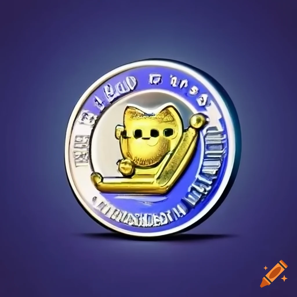 Platinum cat coin