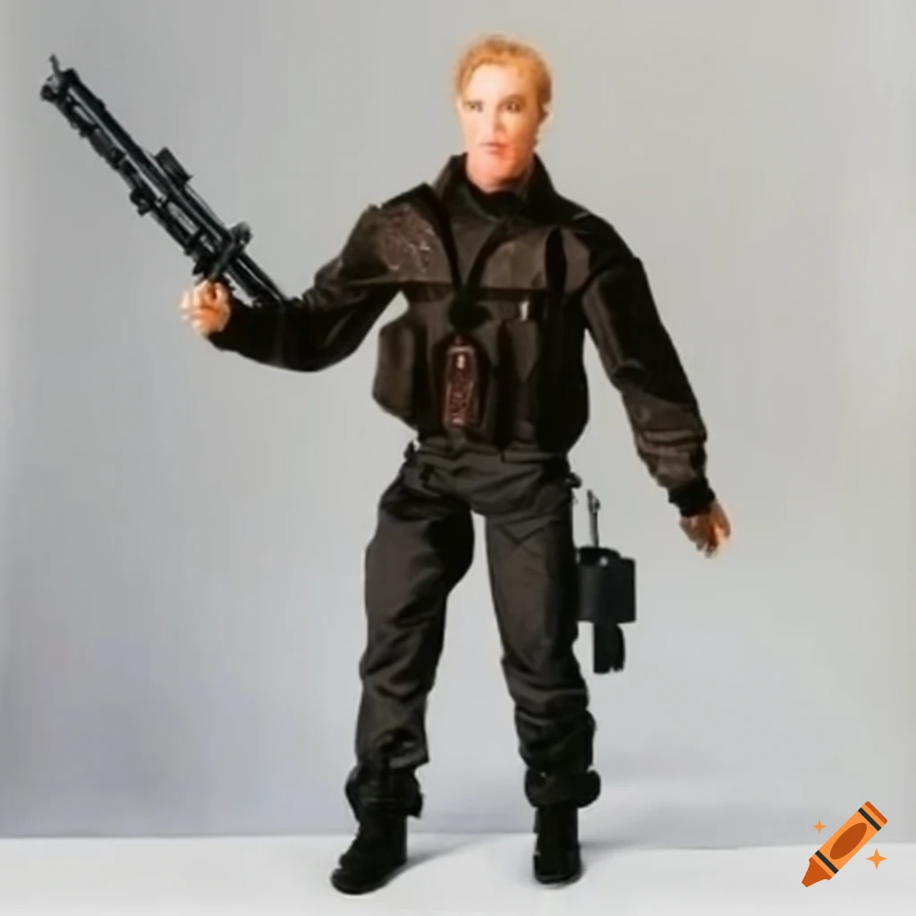 Action figure of dollman on Craiyon