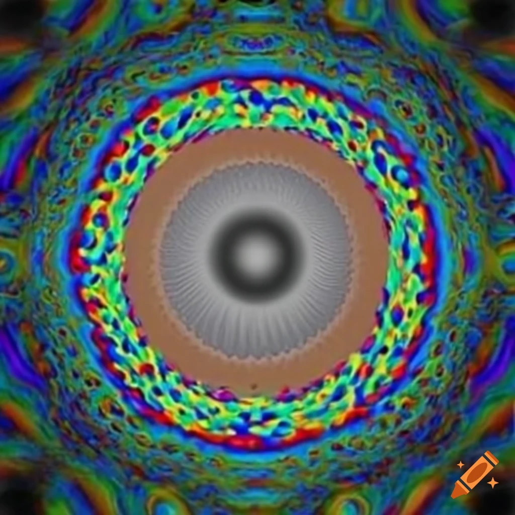 Mind-bending optical illusion of a deep hole on Craiyon