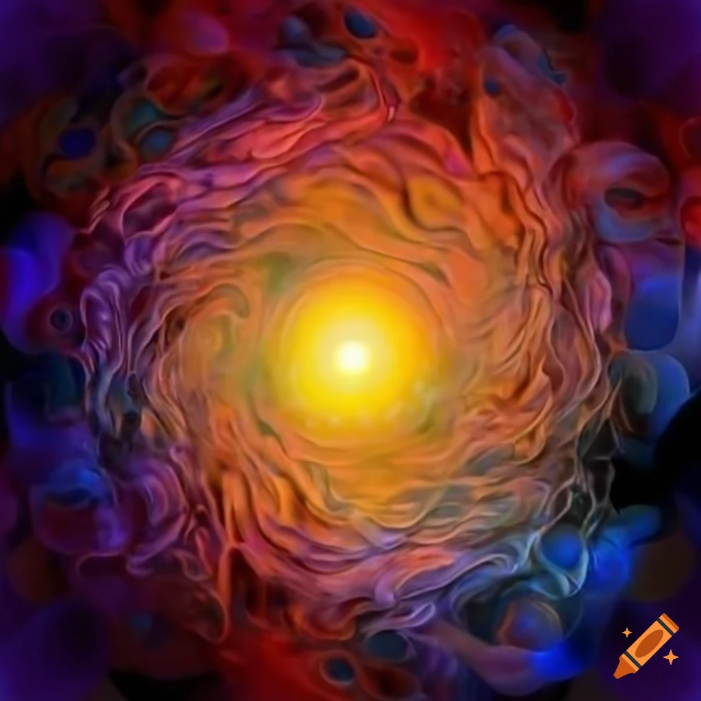 Abstract representation of the holotropic mind on Craiyon