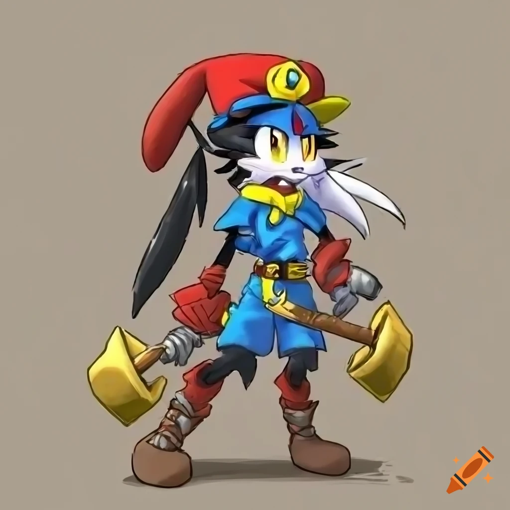 Anthro character in dragon quest-style armor outfit on Craiyon