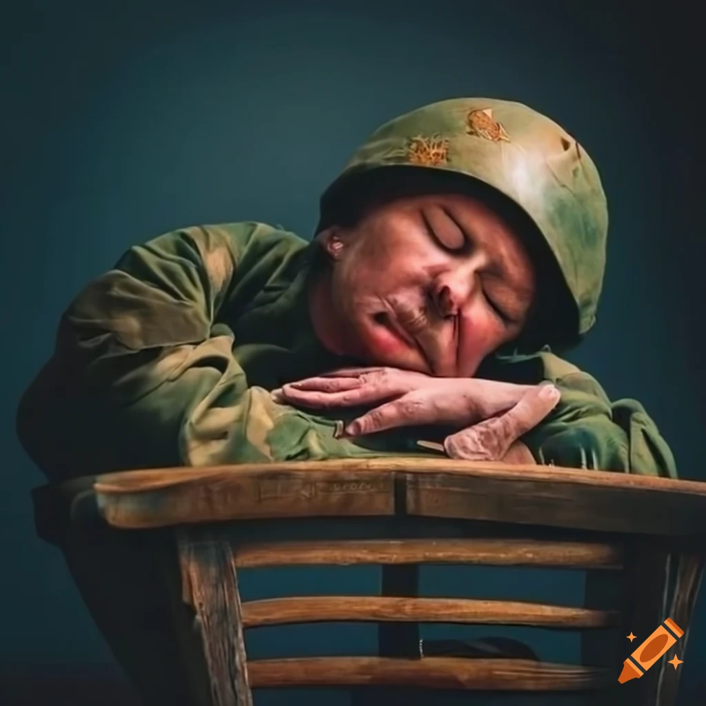 Group of soldiers laughing from the 1940s on Craiyon