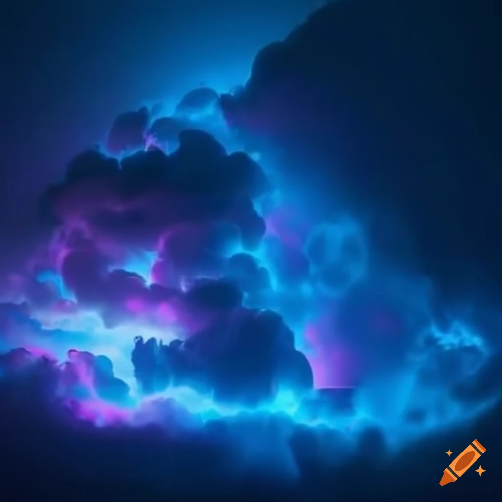 Green translucent gas cloud rising in a sci-fi scene on Craiyon