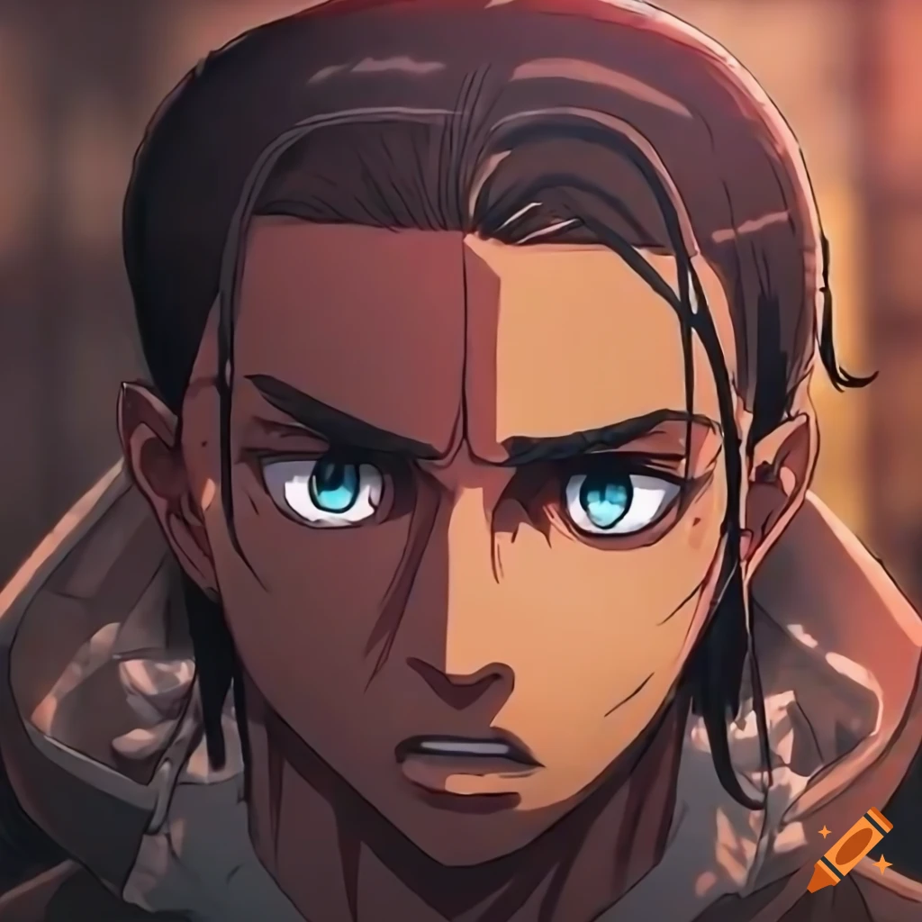 Highly detailed Pop Smoke artwork from Attack on Titan on Craiyon