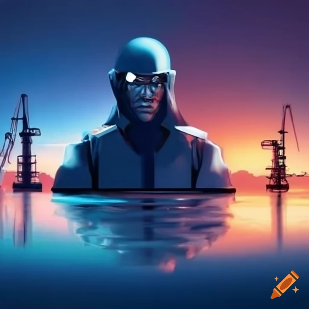 Strong and innovative character for industrial company