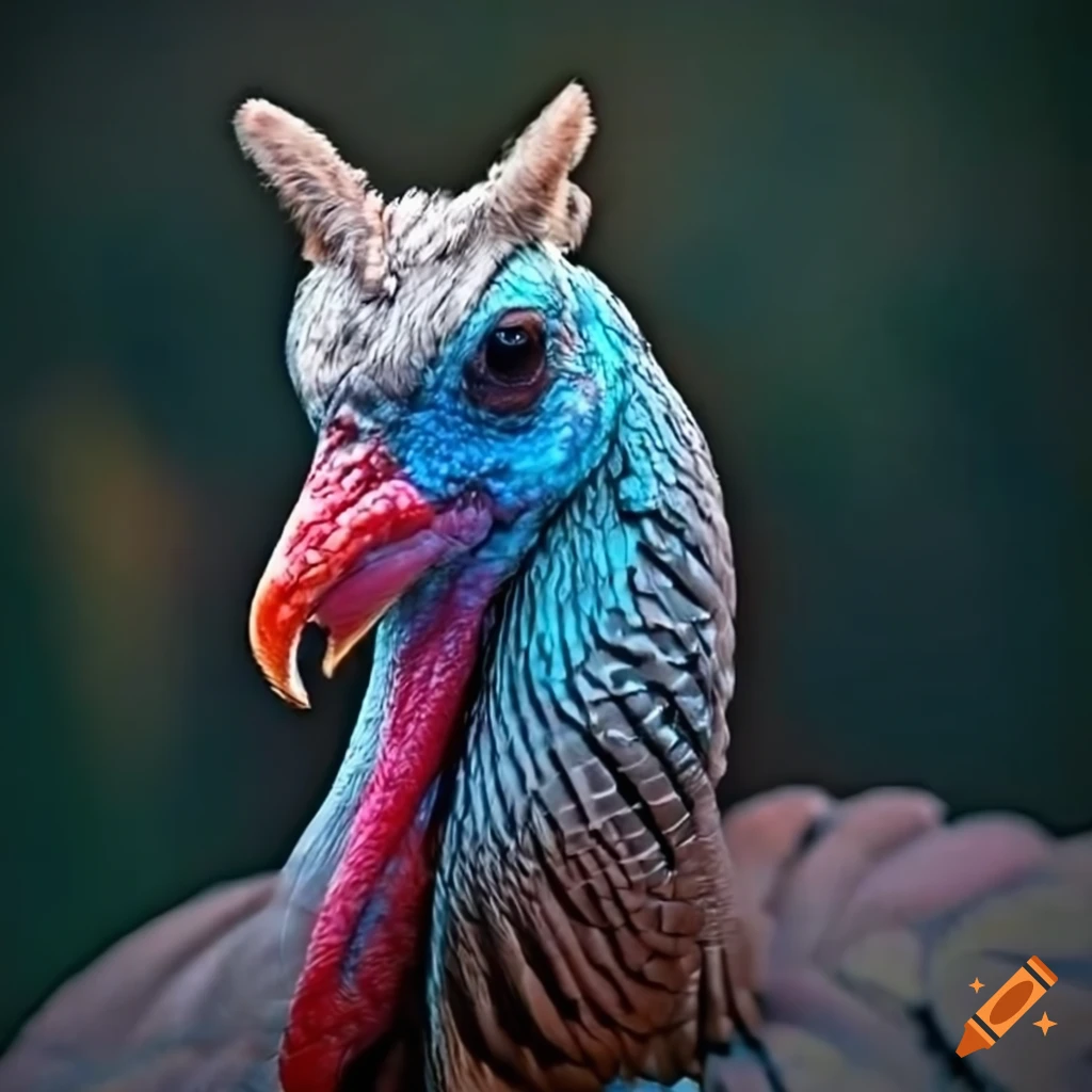 Image of a pony turkey hybrid
