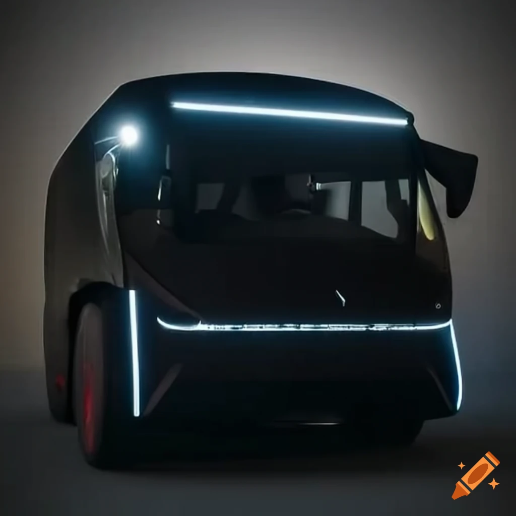 Futuristic truck with medical equipment and ai on Craiyon