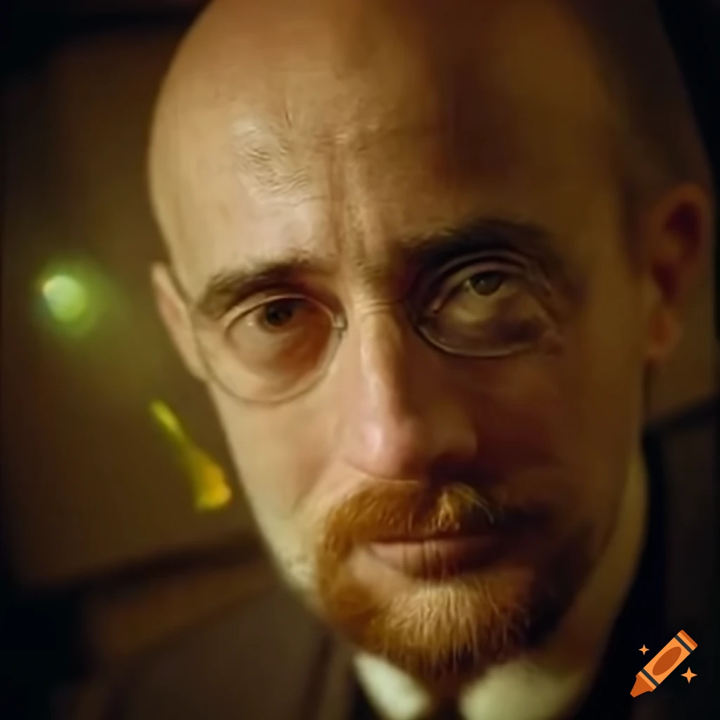 Nicholas cage-fish hybrid in a library