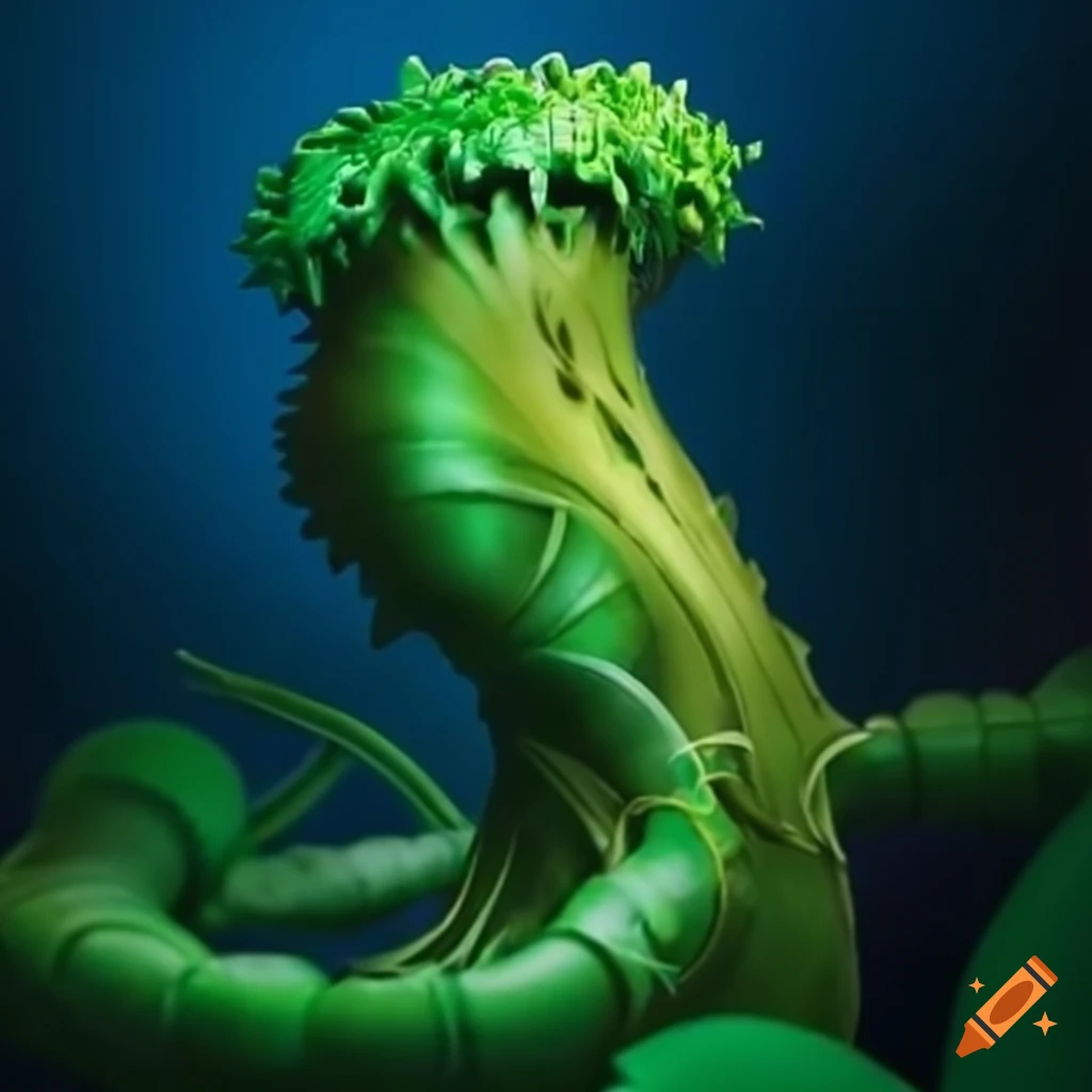 Illustration of a superhero with plant-like powers on Craiyon