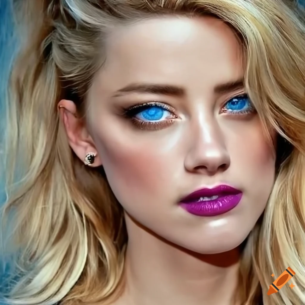 Beautiful Woman With Tan Skin And Blond Hair