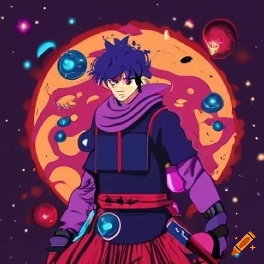 Artwork of cosmic strider hiryu on Craiyon