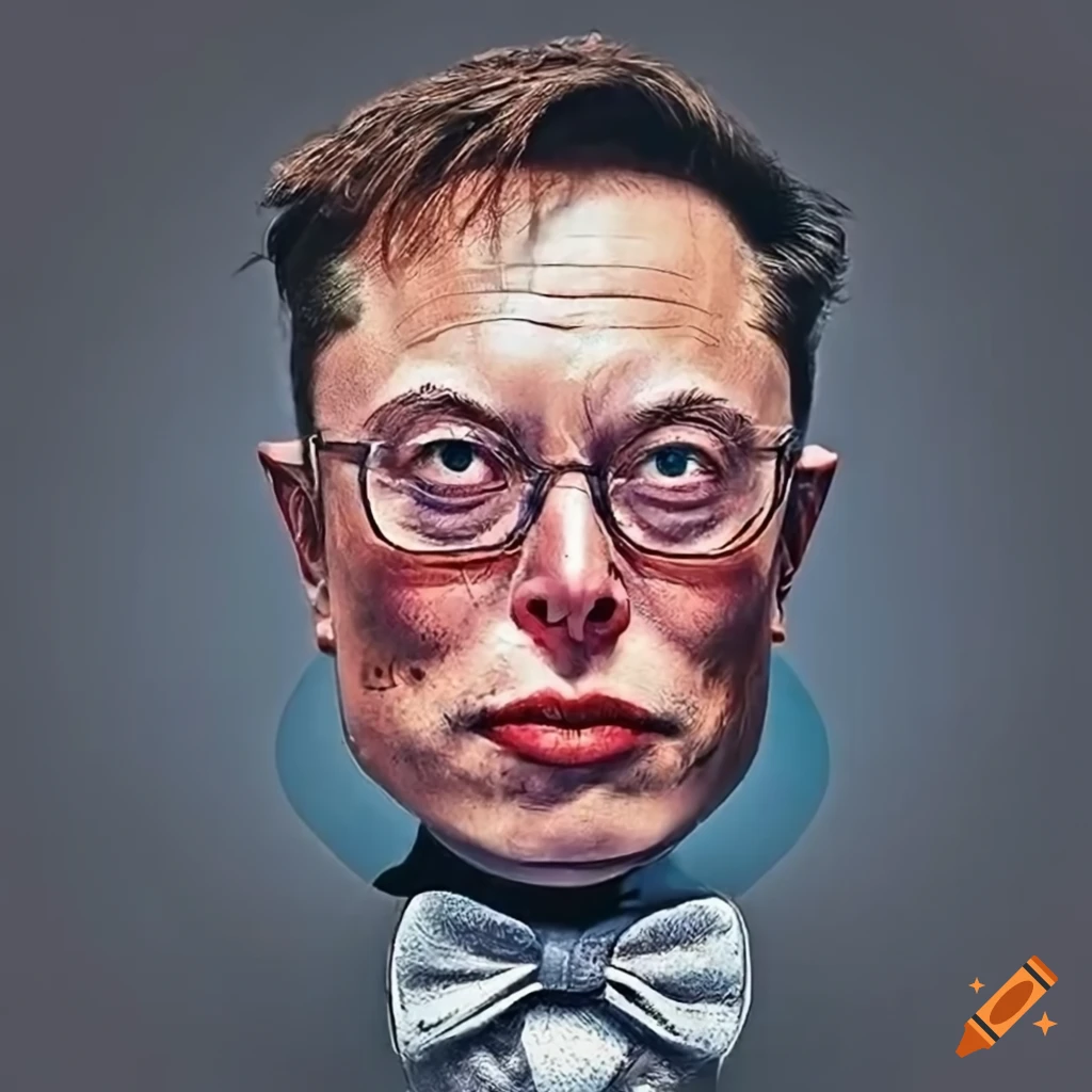 Satirical Magazine Cover Featuring Elon Musk