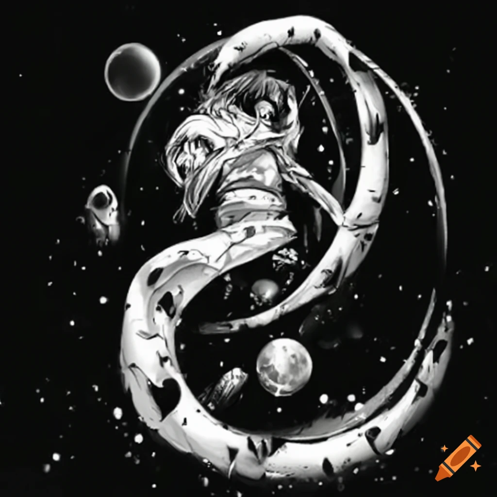 Artwork of cosmic strider hiryu on Craiyon