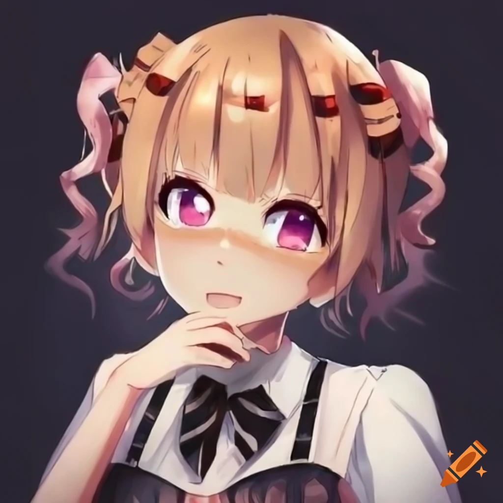 Cute anime on Craiyon