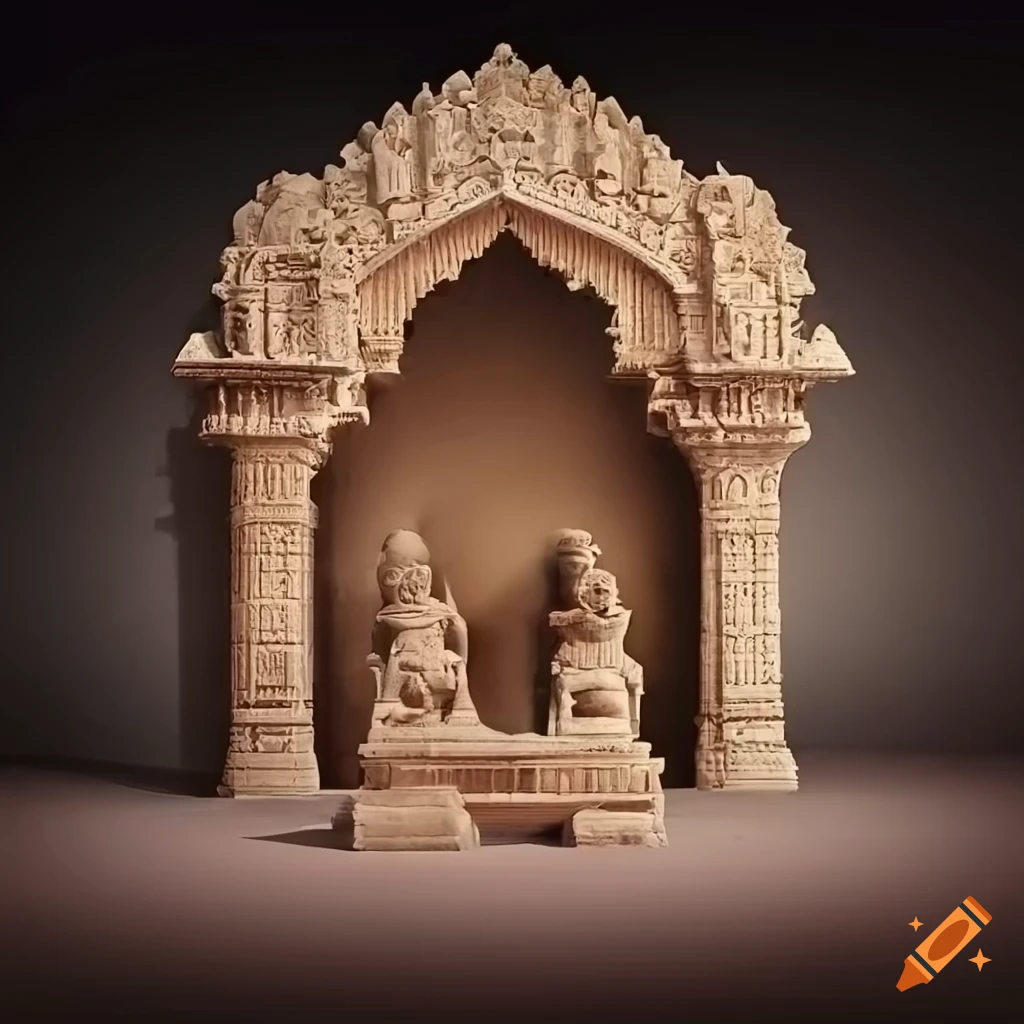 Design concept for the archaeology museum introduction gallery on Craiyon