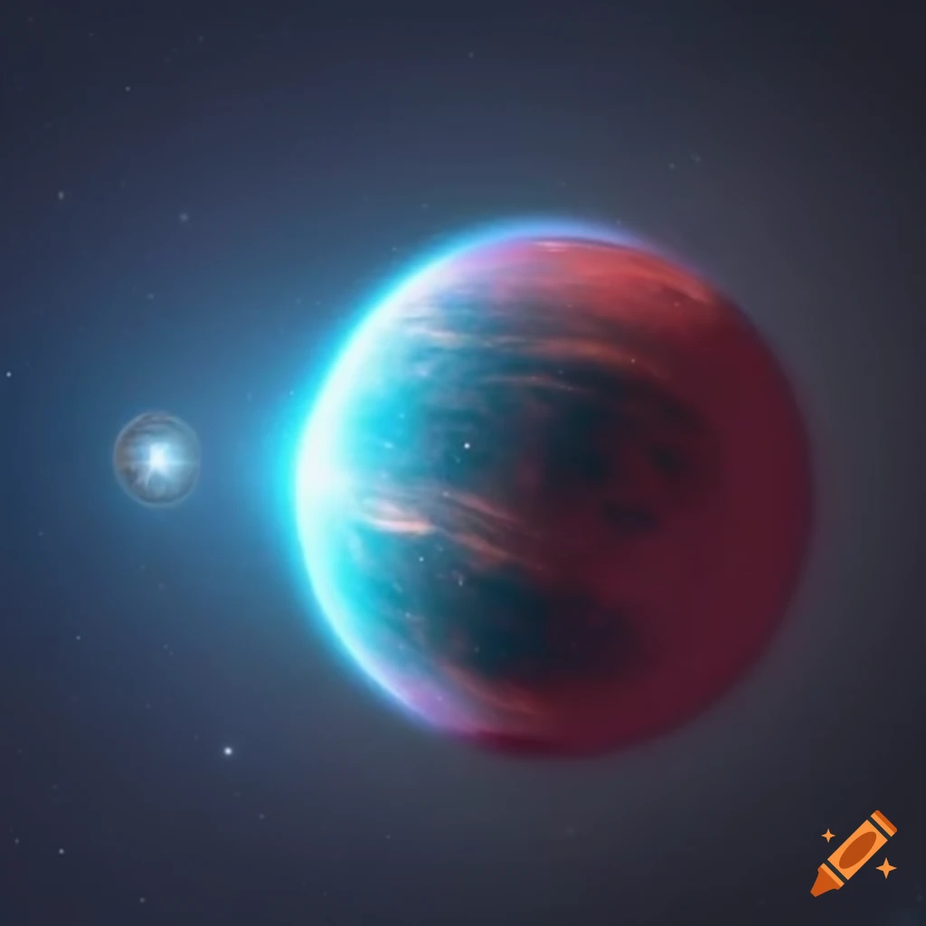 Image Of An Exoplanet In A Binary Star System