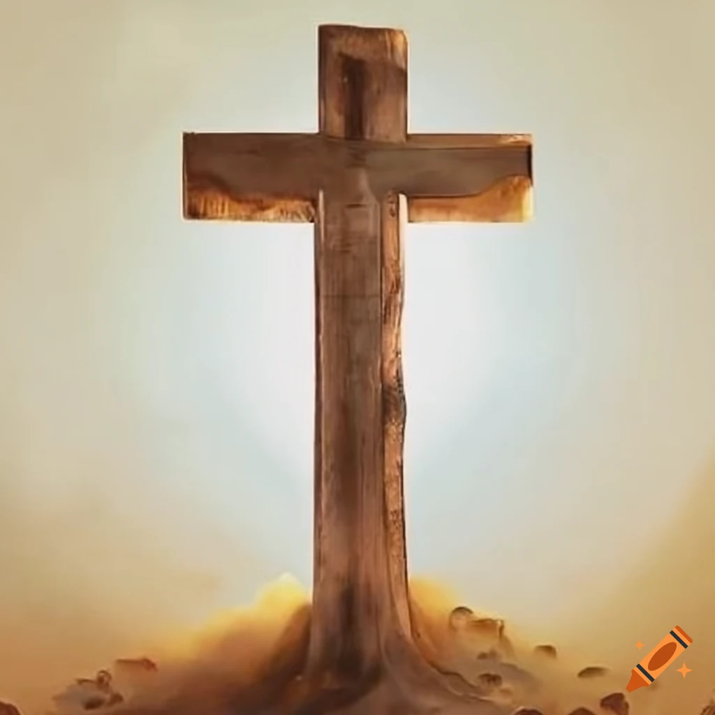 Christian cross symbol on Craiyon