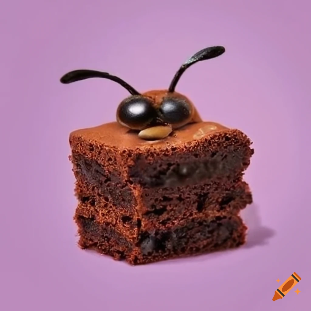 Cicada-shaped chocolate candies on Craiyon