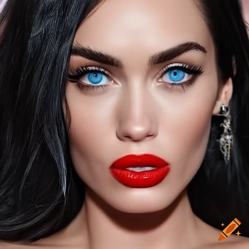 Portrait of a woman with tan skin and striking features on Craiyon