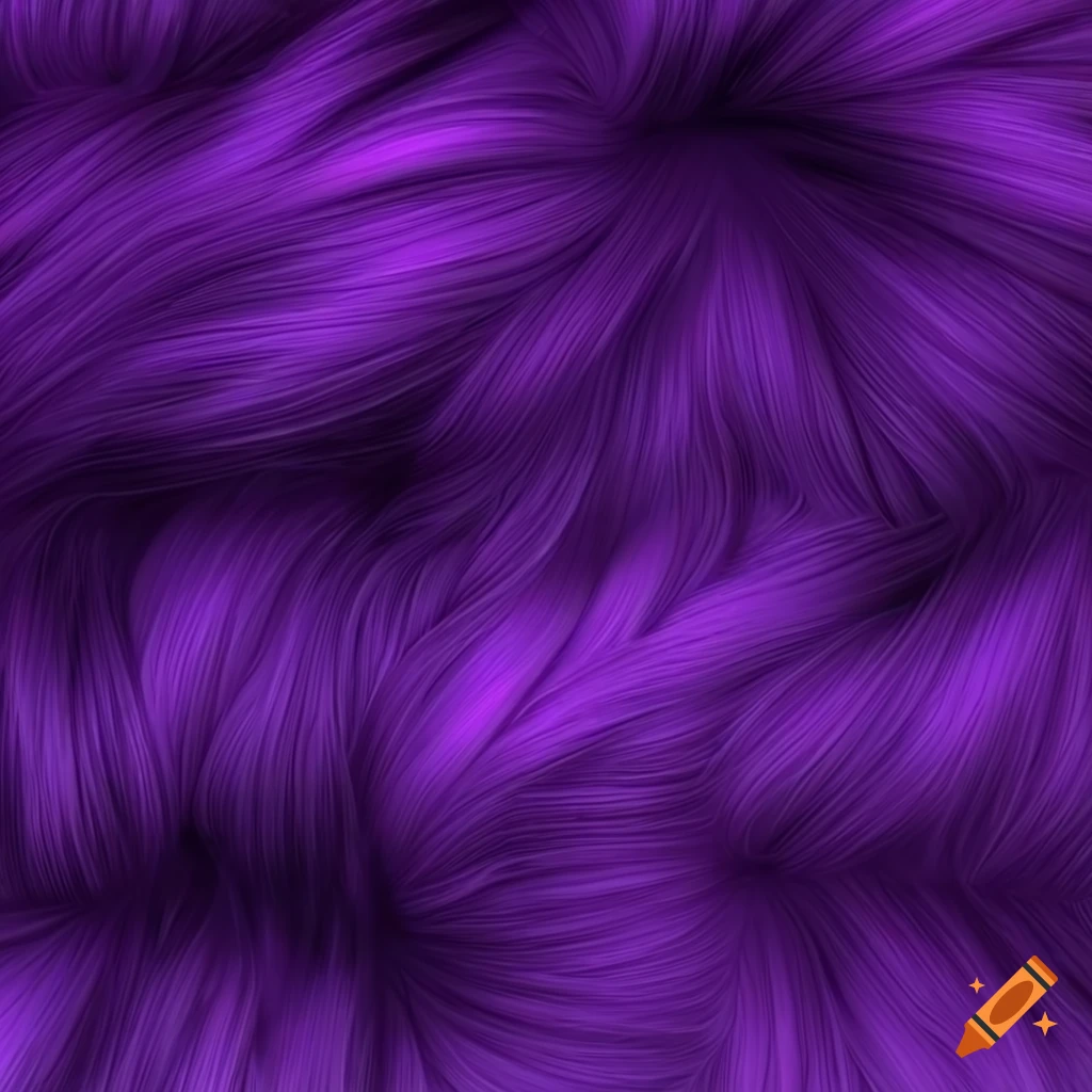 Hyper realistic 3d render of purple fur pattern on Craiyon