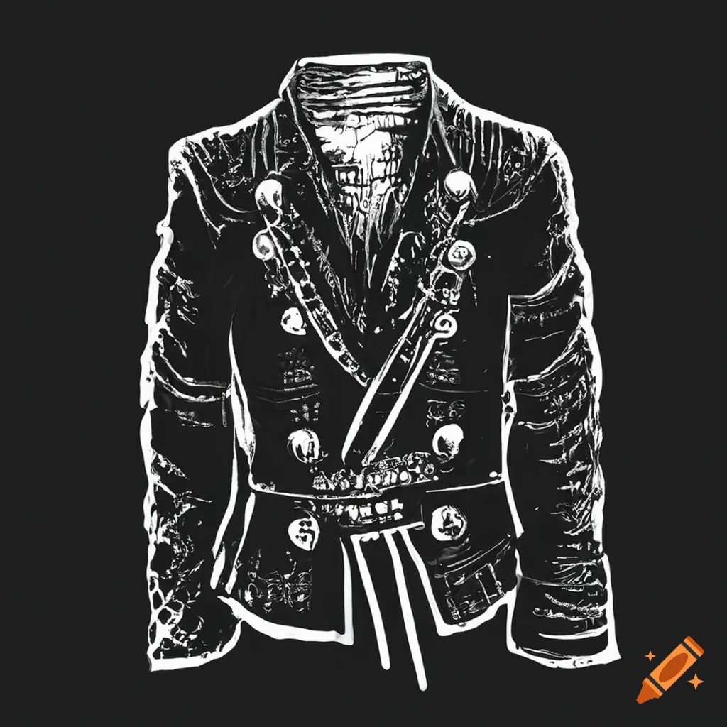 Gothic pirate jacket