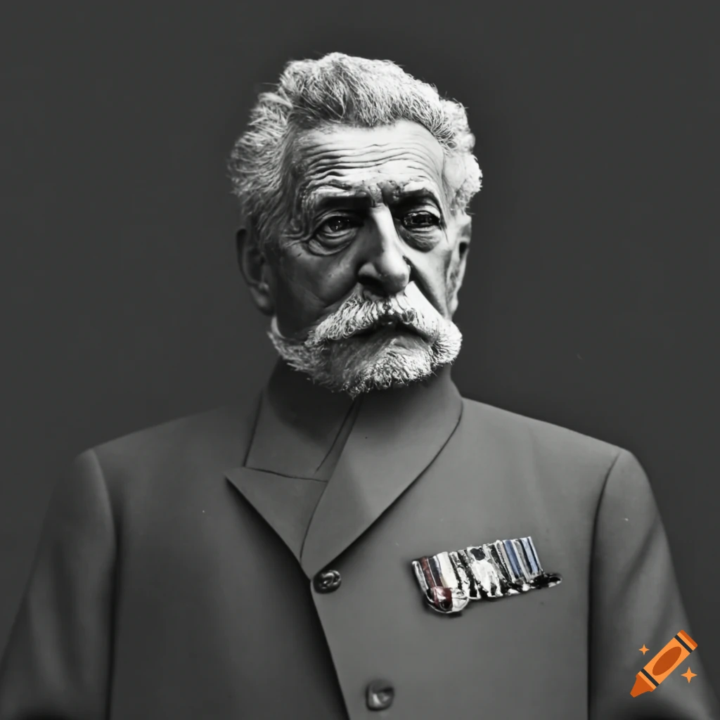 Portrait of the prime minister of the italian socialist republic in 1940