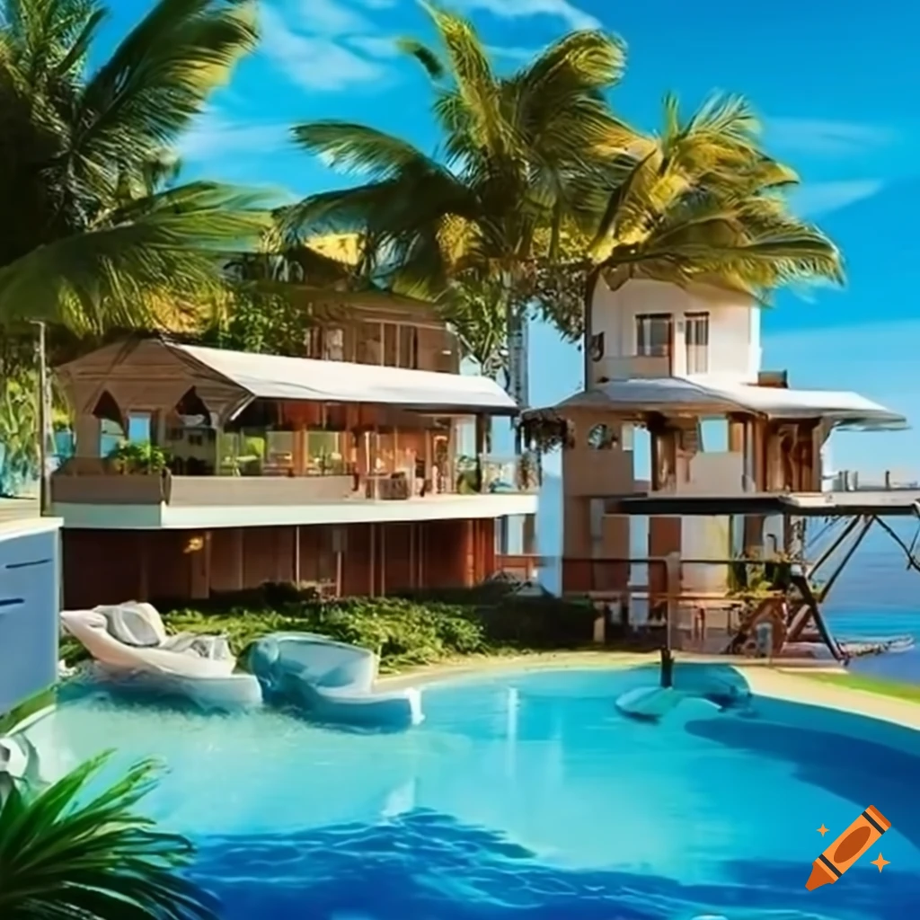 Beachfront residence on Craiyon