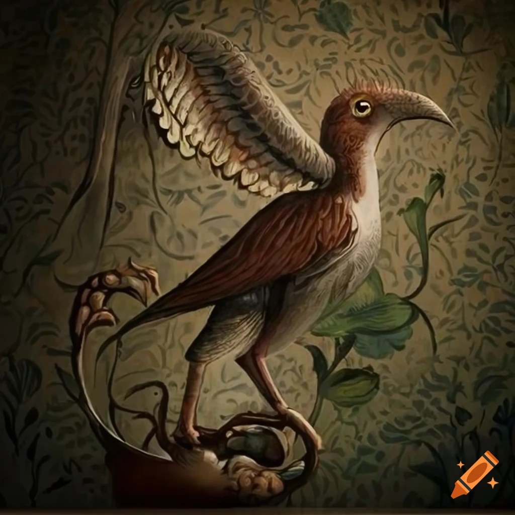 Bestiary Wallpapers Illustration Of A Unique Bestiary Creature In