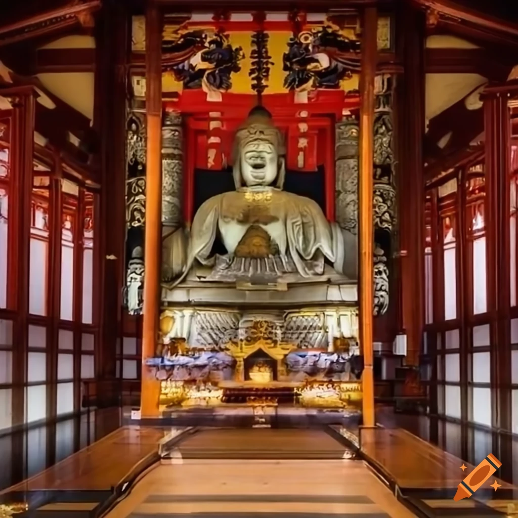 Temple in japan on Craiyon