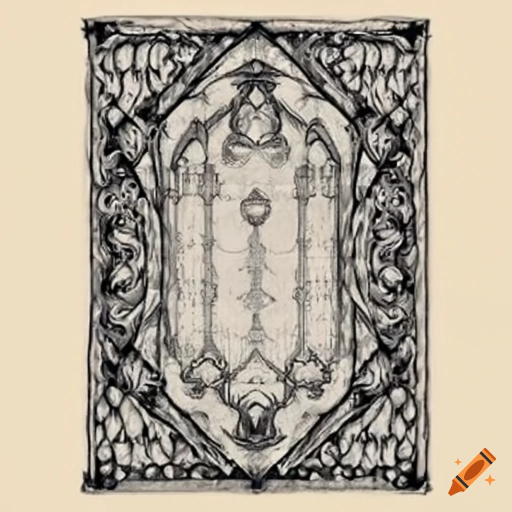 Medieval-inspired rug