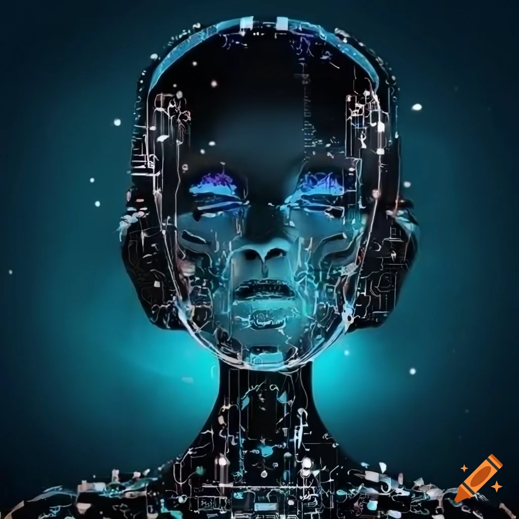 Creative artificial intelligence illustration on Craiyon