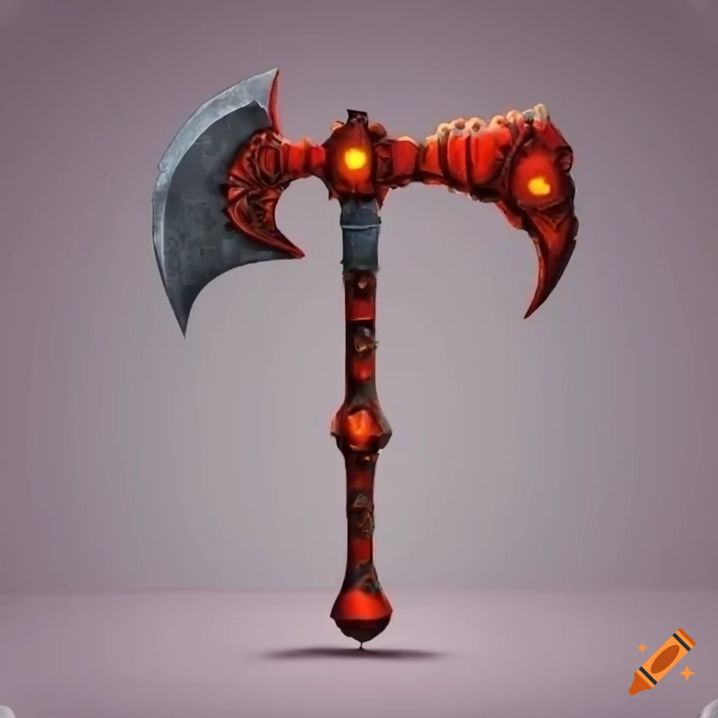 Magic mithril war hammer on Craiyon