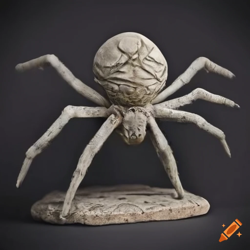 Alien spider in a spaceship on Craiyon