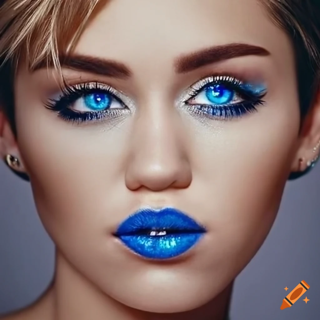 Close-up portrait of a beautiful woman with striking features on Craiyon