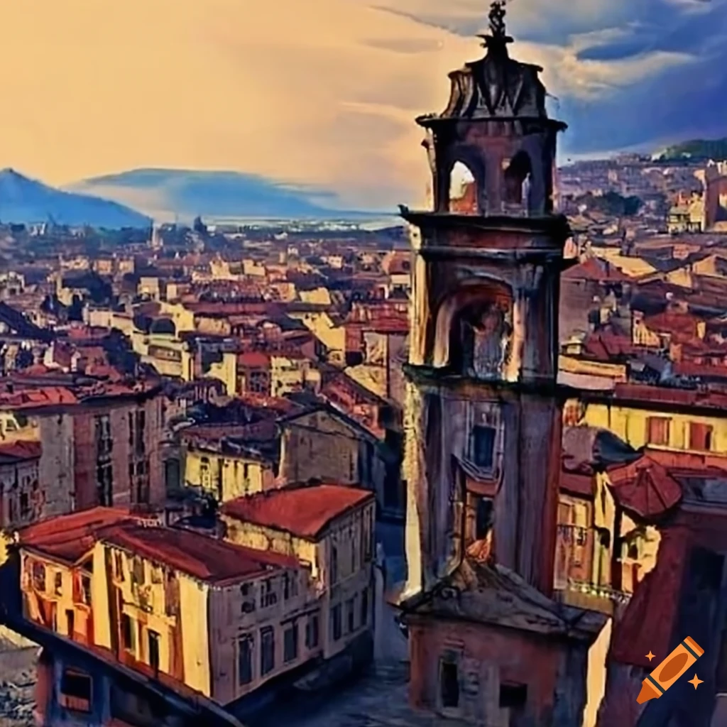 Image of guernica before and after the war on Craiyon