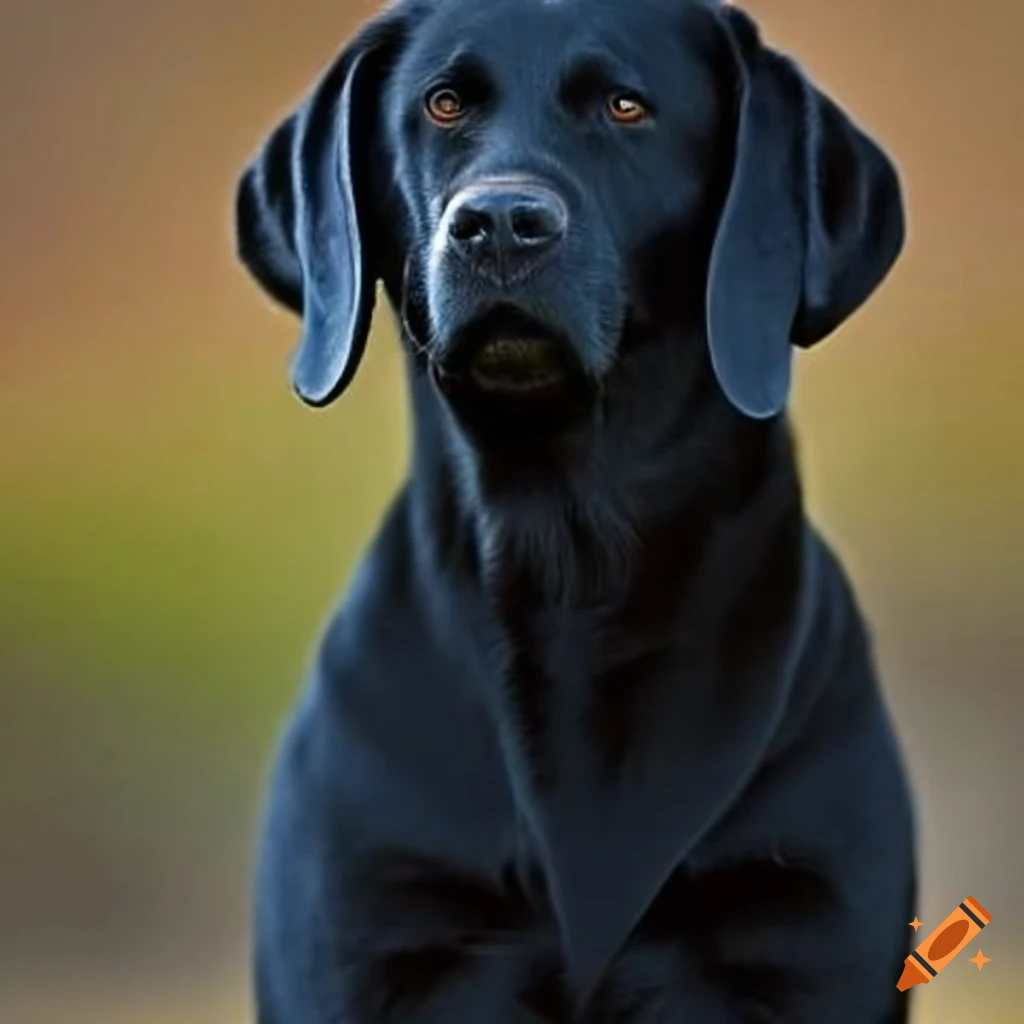 Black Labrador named Obama on Craiyon