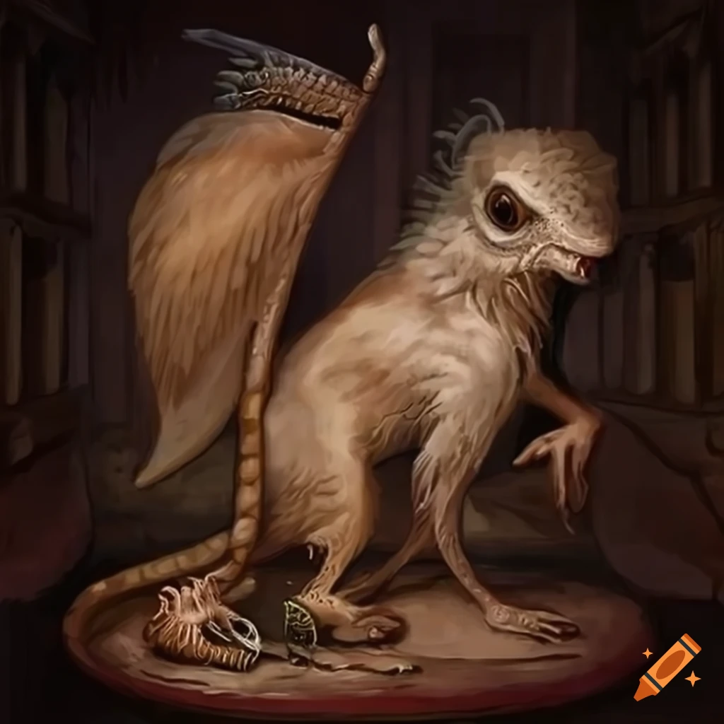 Unique medieval-inspired creature art on Craiyon