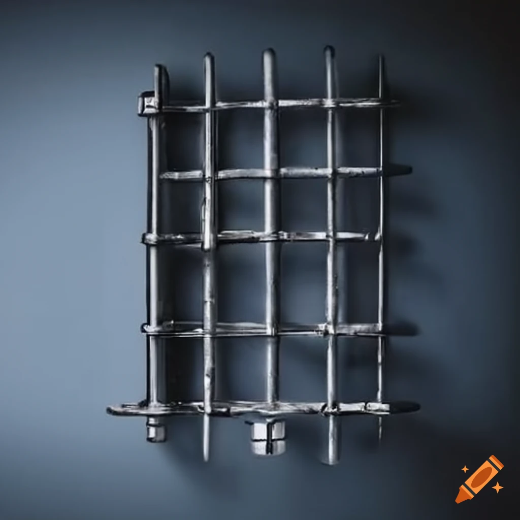 Image of prison bars on Craiyon