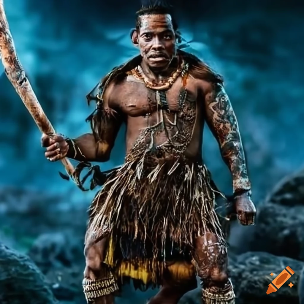 Image of fiji warrior on Craiyon