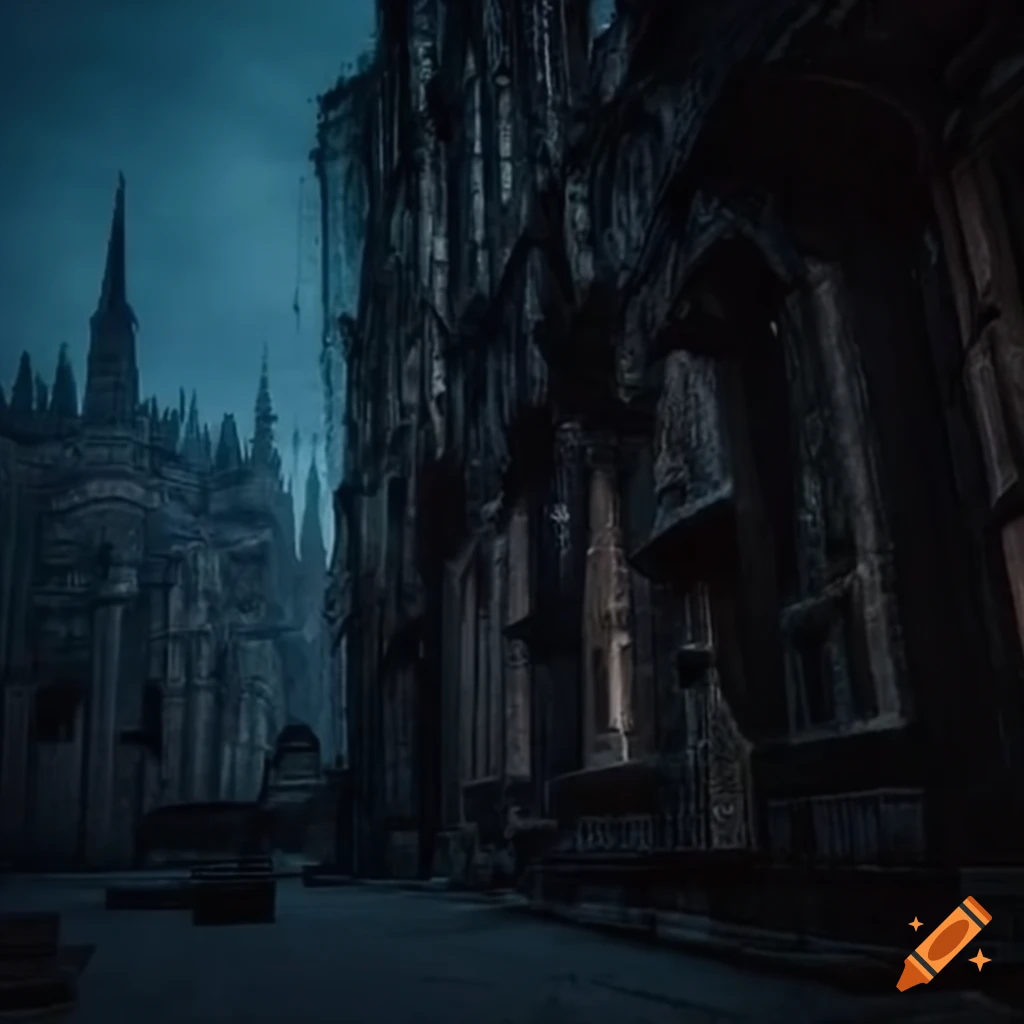 Image of the mysterious city of asshai on Craiyon