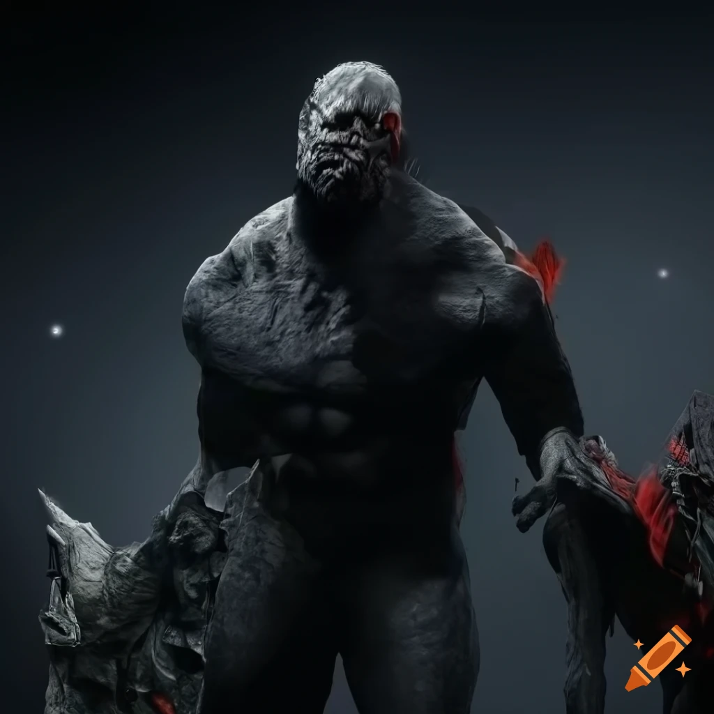 Portrait of a powerful mutant fantasy character on Craiyon