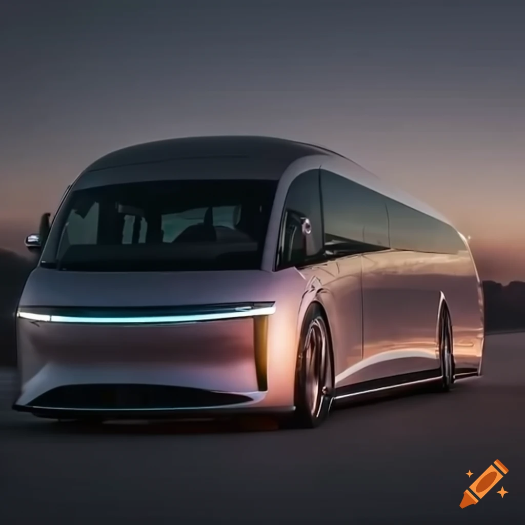 Image of a lucid motors bus