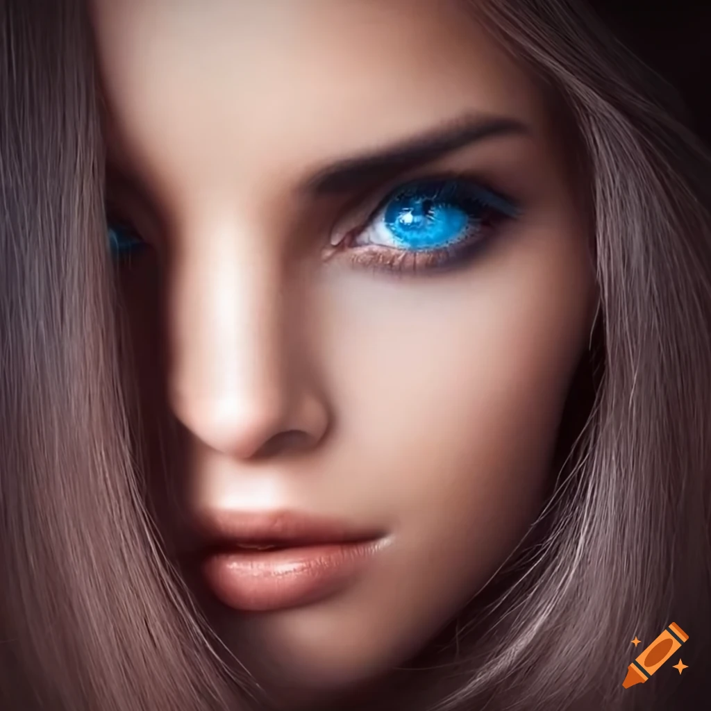portrait-of-a-beautiful-woman-with-tan-skin-and-blue-eyes