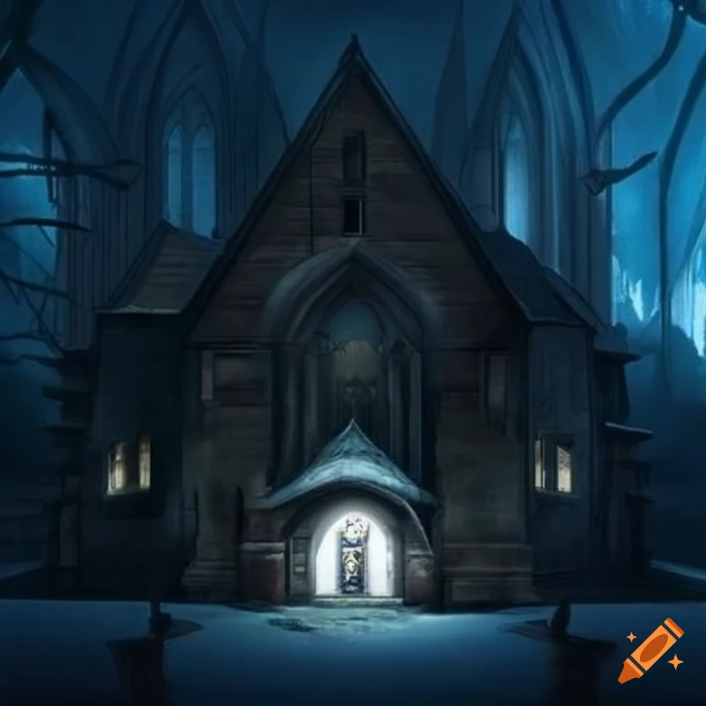 Ominous portal emitting black light on Craiyon