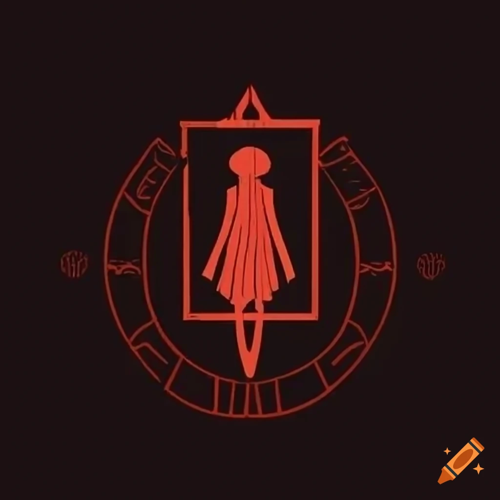 Simplistic logo design of sabrina spellman on Craiyon