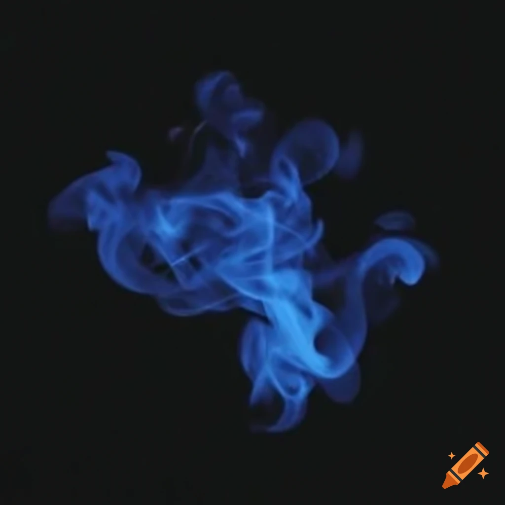 2d particle effect of smoke on Craiyon