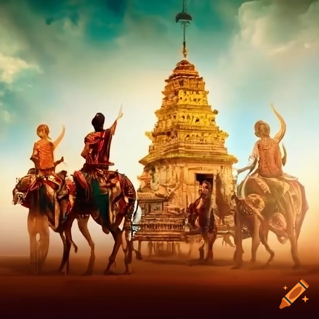 Crowd being ridden over by a chariot on Craiyon