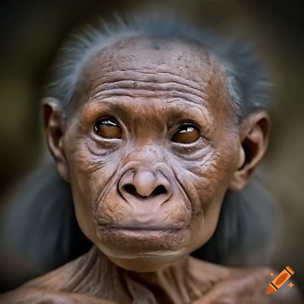 Biologically accurate representation of the first humans on Craiyon